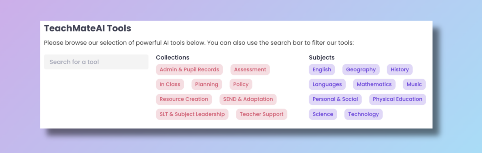 Tools – Teachmate Blog